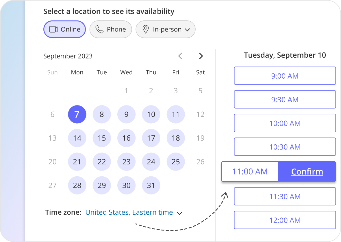 Smart Scheduling Solutions | Booking Pages | OnceHub